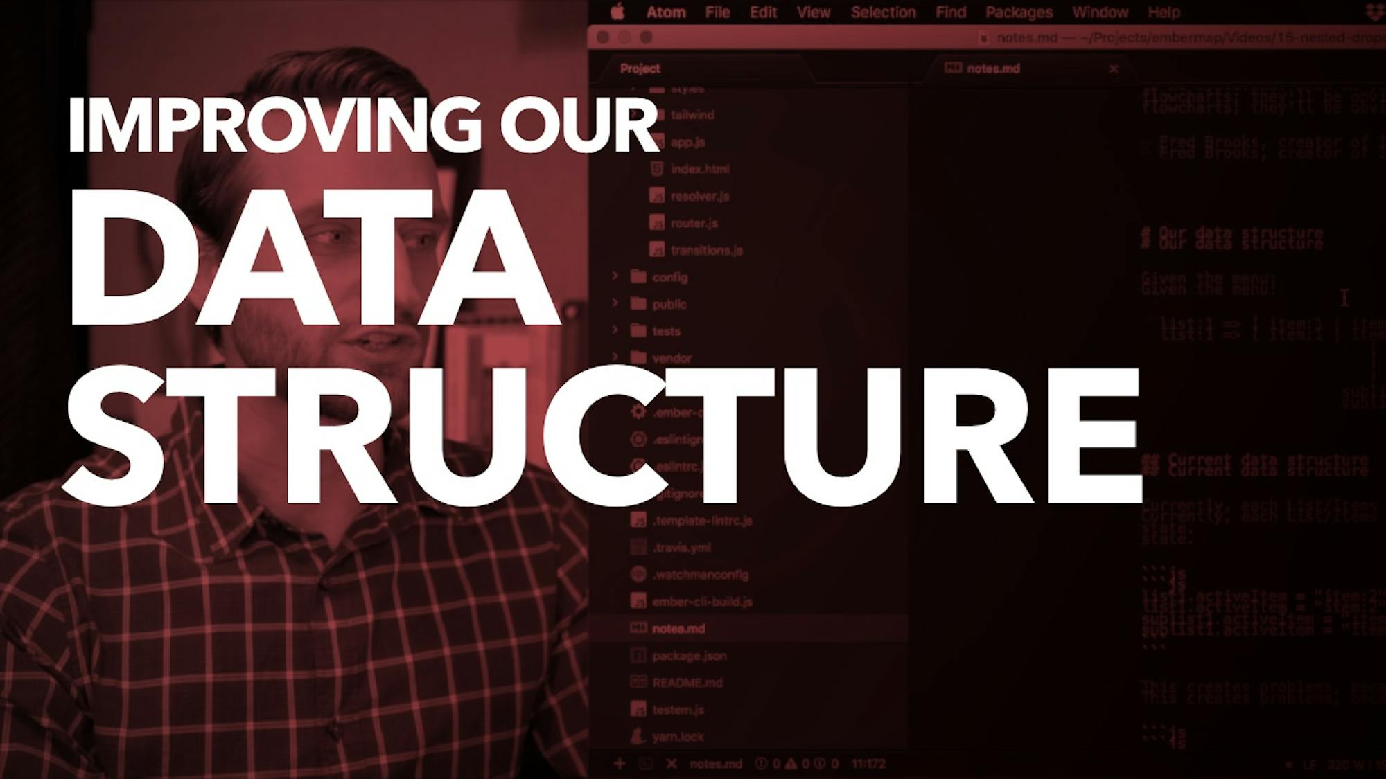 Improving our data structure | Building a nested dropdown | EmberMap