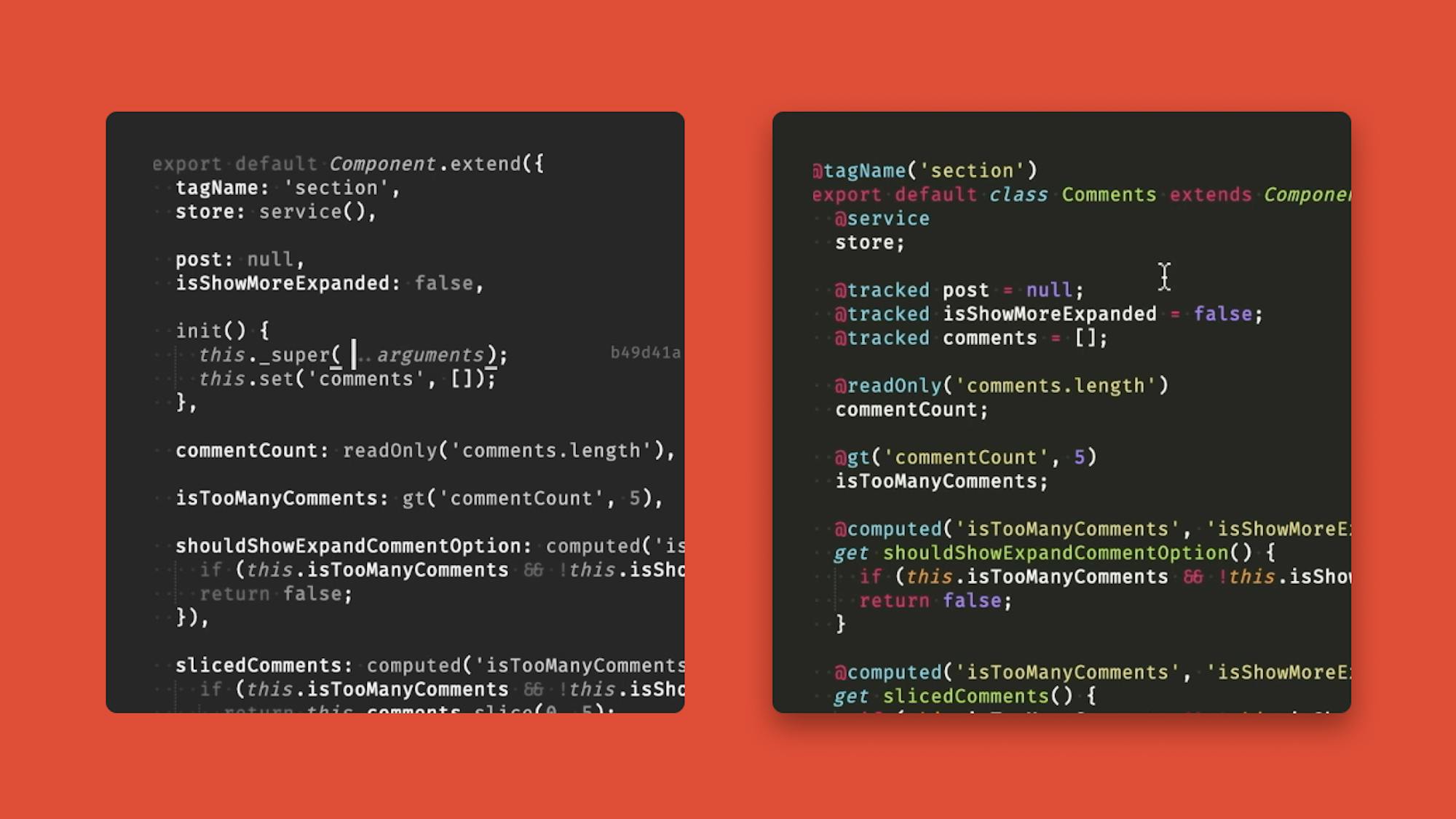 Converting an Ember Component to Native Class Syntax | Converting to Octane: First Look | EmberMap