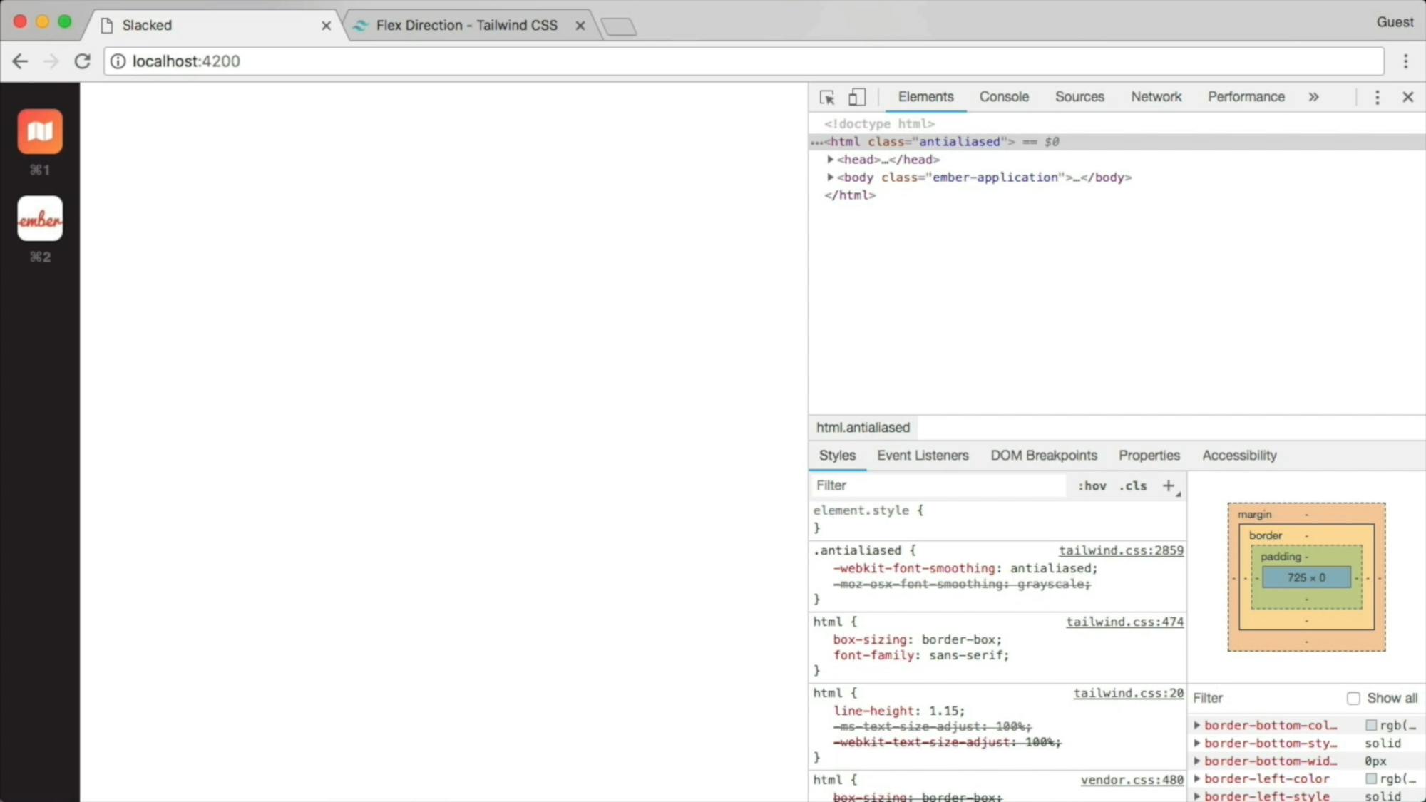 Building the workspace selector: Part 1 | Using Functional CSS with Ember | EmberMap